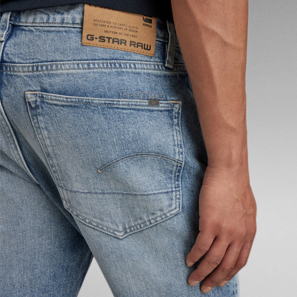 G-Star Raw - 3301 Slim Jean - Vintage Olympic Blue